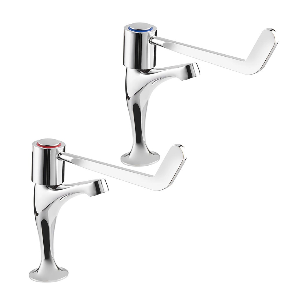 6-inch Lever Sink Taps - HBN TP3 • Deva DLV103