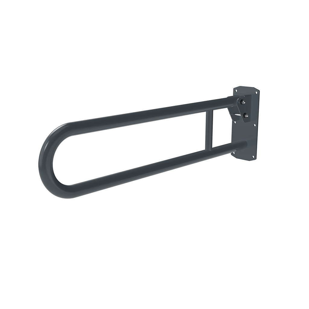 800mm Hinged Shower Support Rail for Doc M Showers - 211880
