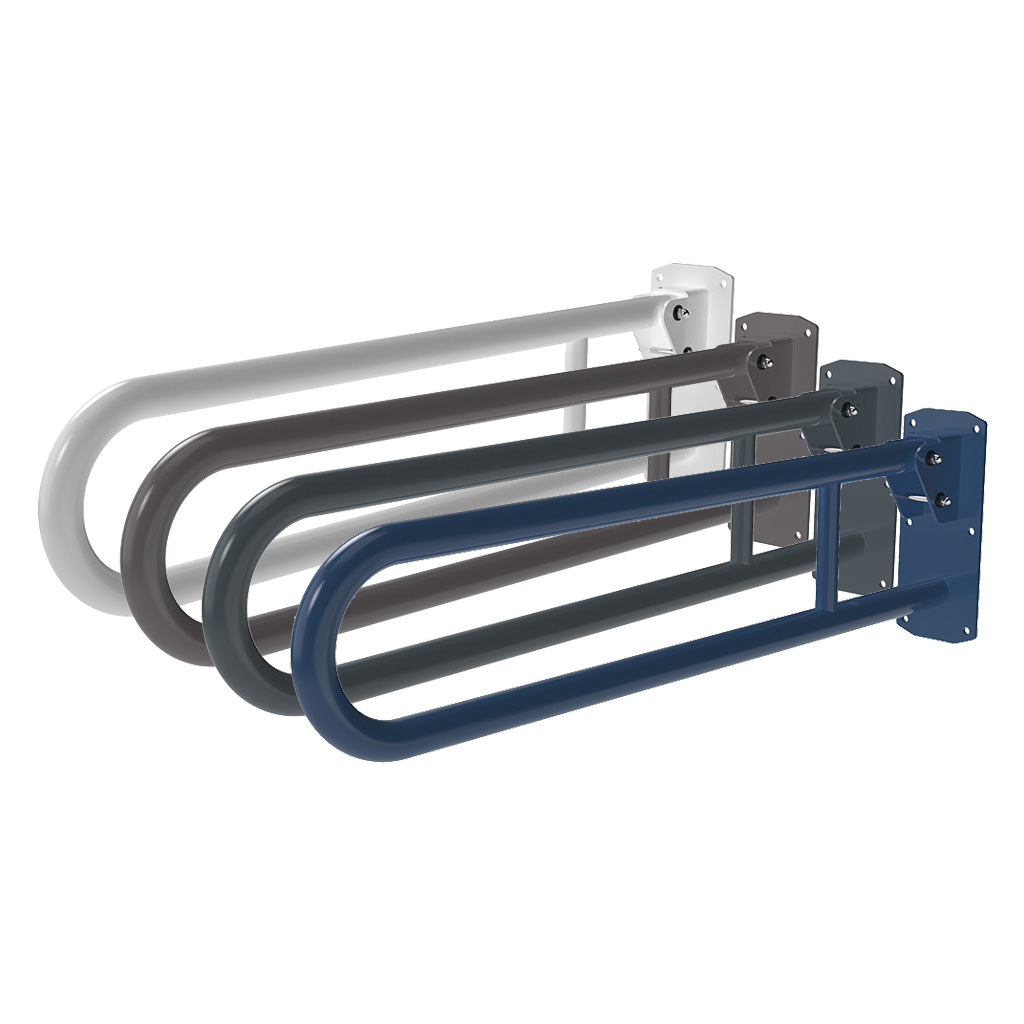 800mm Hinged Shower Support Rail for Doc M Showers - 211880
