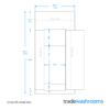 Urinal IPS Panel Pack - Express Delivery • Urinal Panels by Cubicle Store