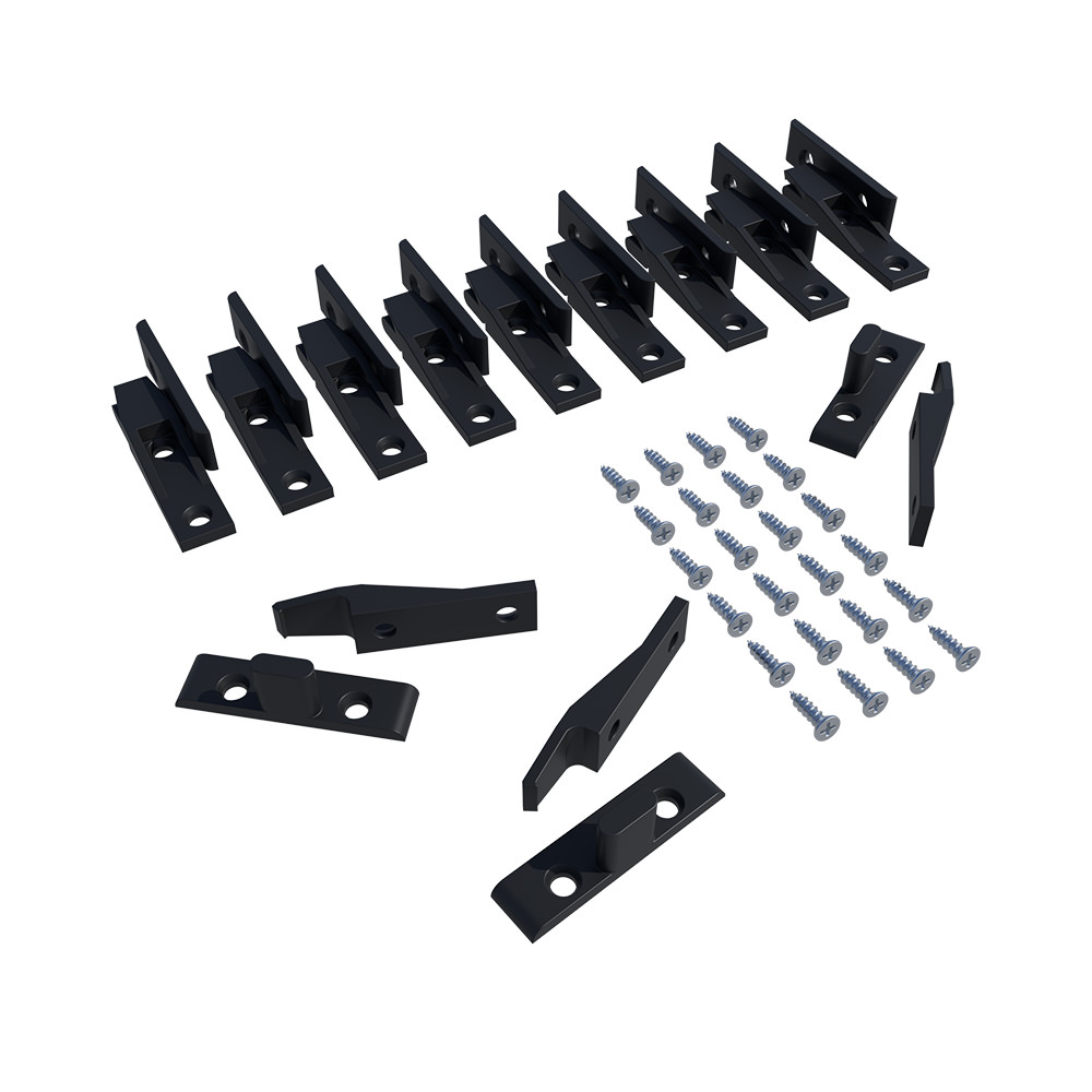 Replacement Keku Clips for Vanity Panel Pack • Cubicle Store