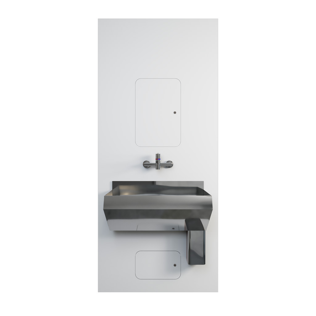 Surgeons Trough Full-Height IPS • HBN-Compliant Assembly