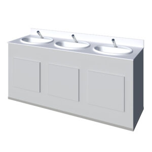 Wash Basins and Wash Troughs for Commercial Bathrooms