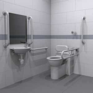 Commercial Doc M Toilets for Wheelchair Users and Ambulant Disabled