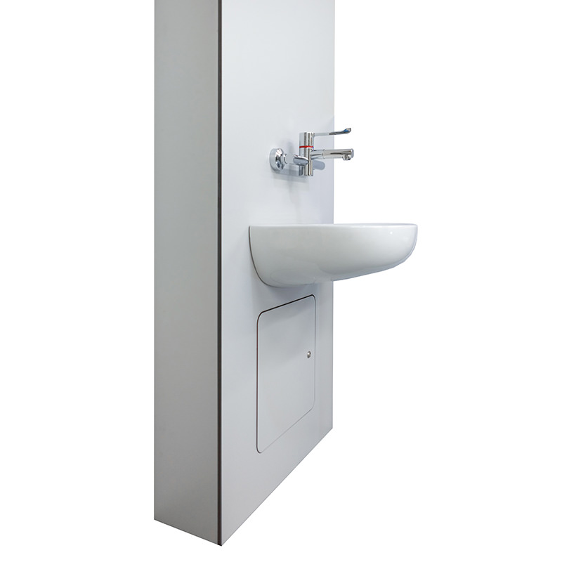 Clinical Basin IPS Panel Assembly - Full-Height Healthcare IPS Panels