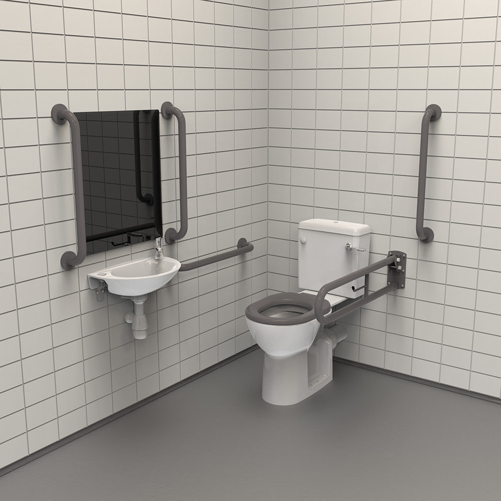 Close Coupled Doc M Toilet Pack [Lockable Cistern] • NYMAS