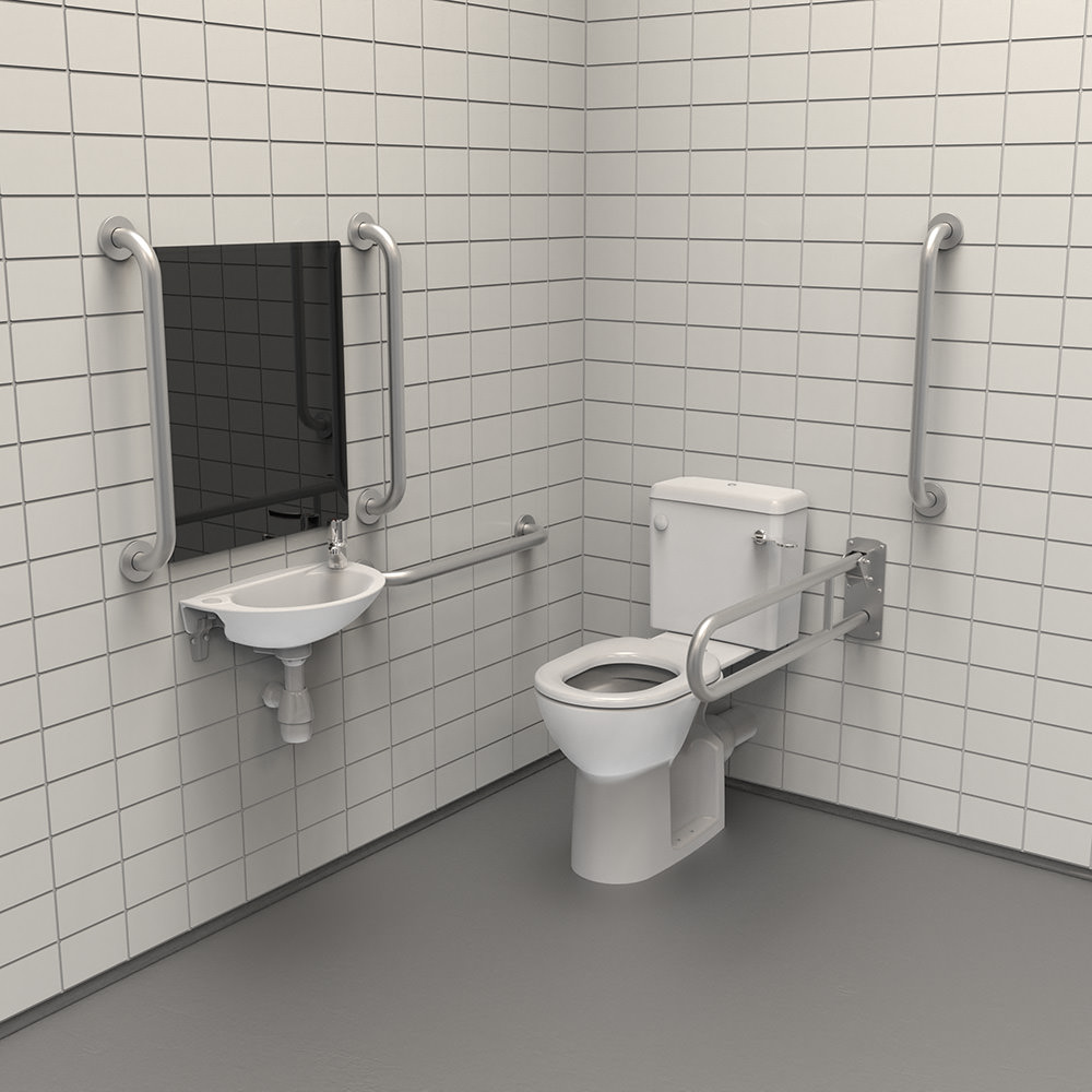 Close Coupled Doc M Toilet Pack [Lockable Cistern] • NYMAS
