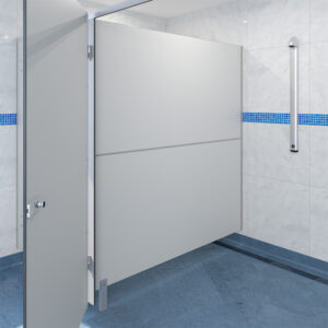 Shower Cubicles for Commercial Use with Water-Resistant Panels