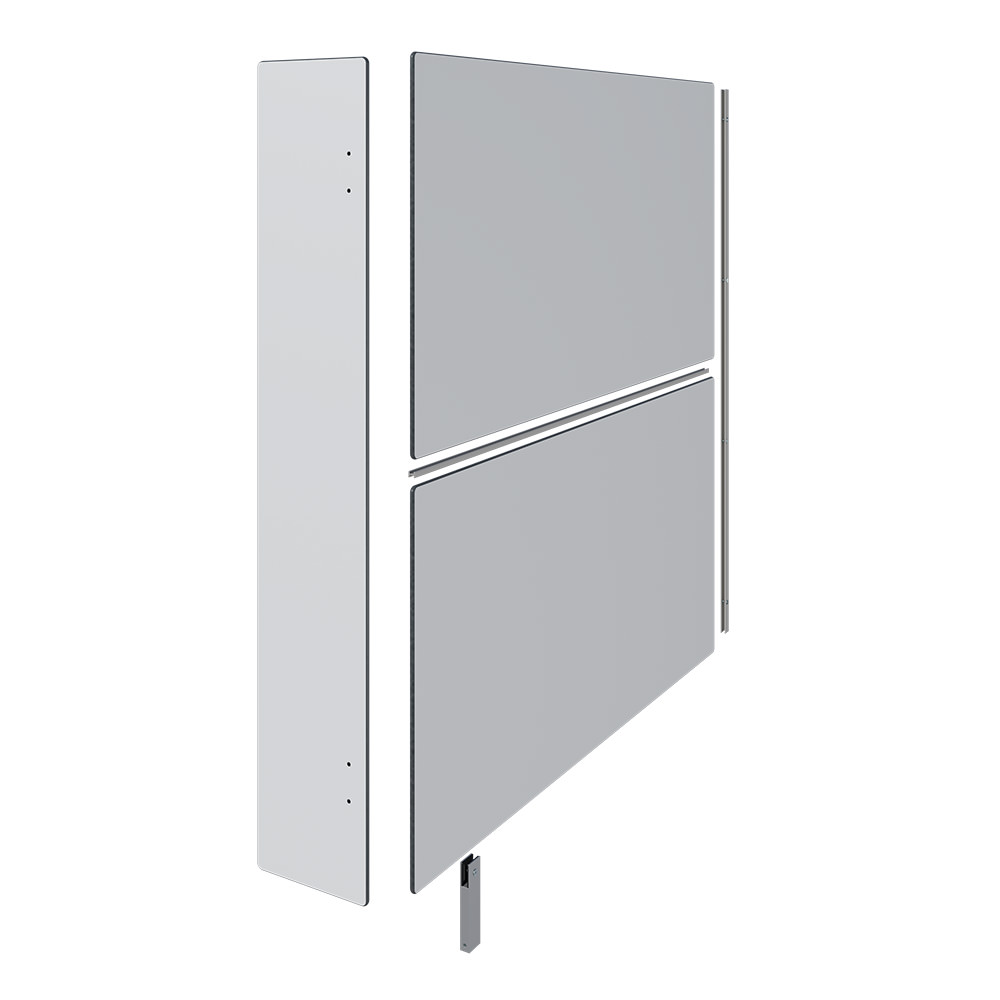 Commercial Shower Cubicle Partition Pack - Compact Laminate
