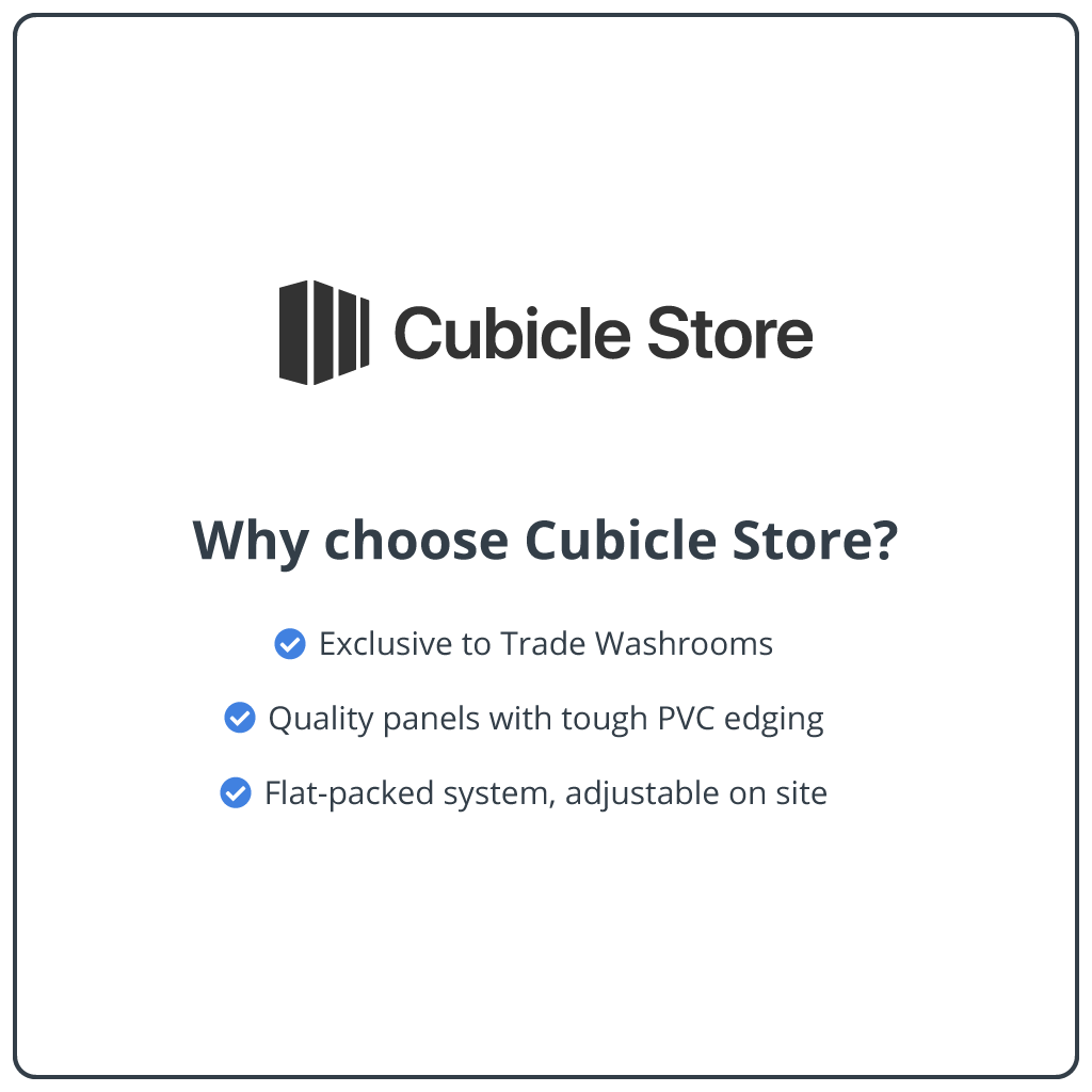 Urinal IPS Panel Pack - Express Delivery • Urinal Panels by Cubicle Store