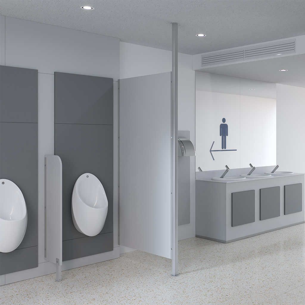 Urinal IPS Panel Pack - Express Delivery • Urinal Panels by Cubicle Store