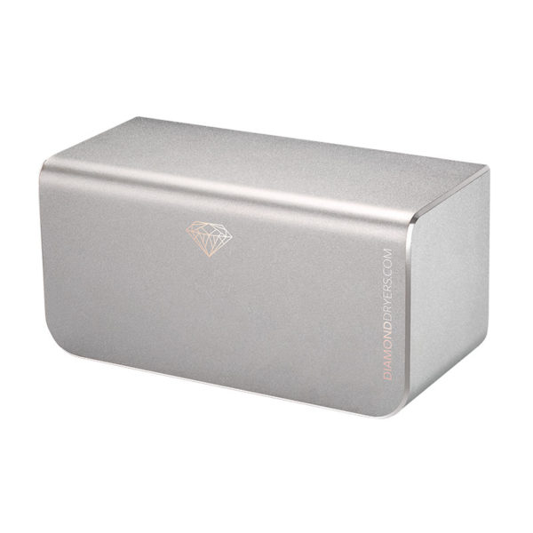 Diamond Dryer Compact Hand Dryer in Graphite or Silver