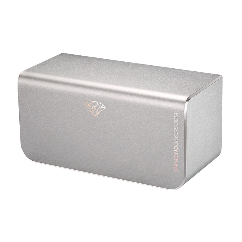 Diamond Dryer Compact Hand Dryer in Graphite or Silver