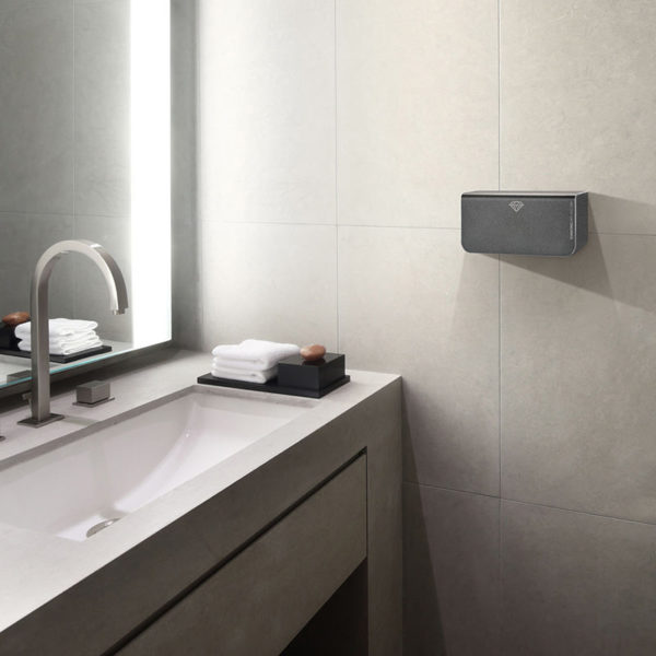 Diamond Dryer Compact Hand Dryer in Graphite or Silver