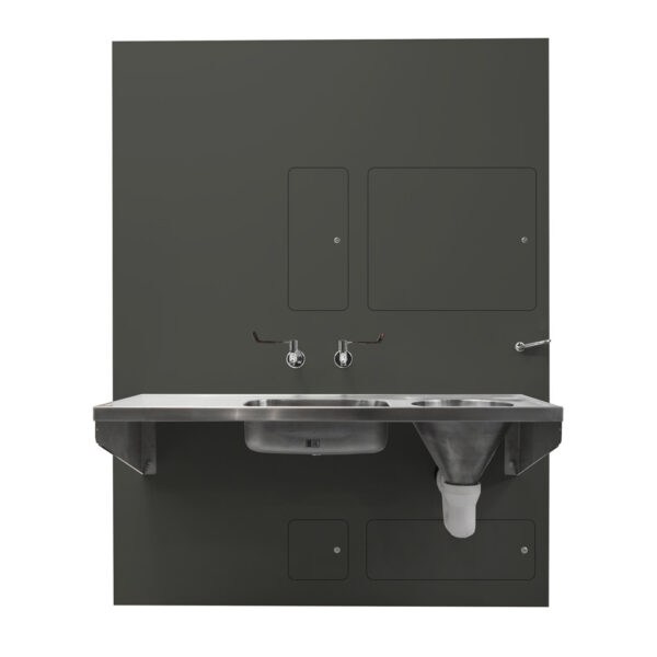 Hospital Disposal Unit IPS - Hopper, Bowl and Drainer HBN DU HS