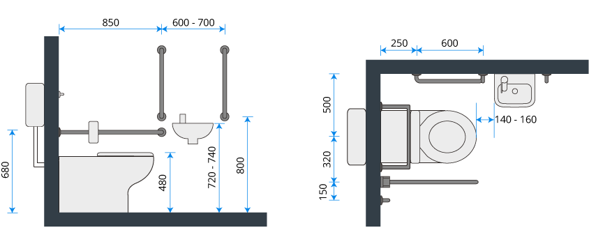 Back-to-Wall Doc M Toilet Pack - DM800KC • NYMAS NymaPRO
