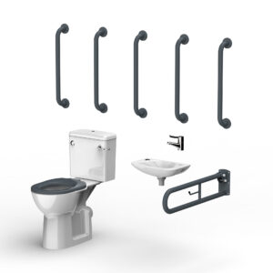 NYMAS Doc M Packs and Grab Rails for Toilets and Showers