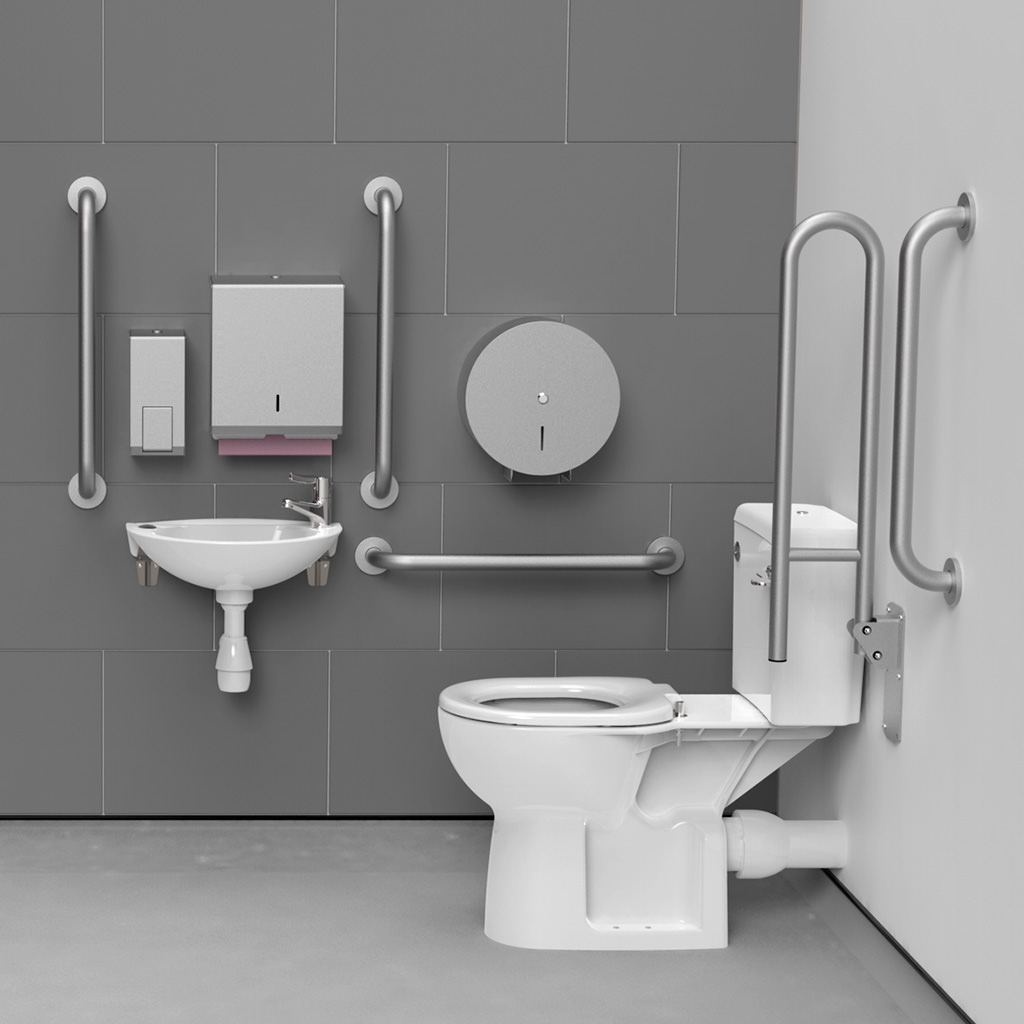 Close Coupled Doc M Toilet Pack [Lockable Cistern] • NYMAS