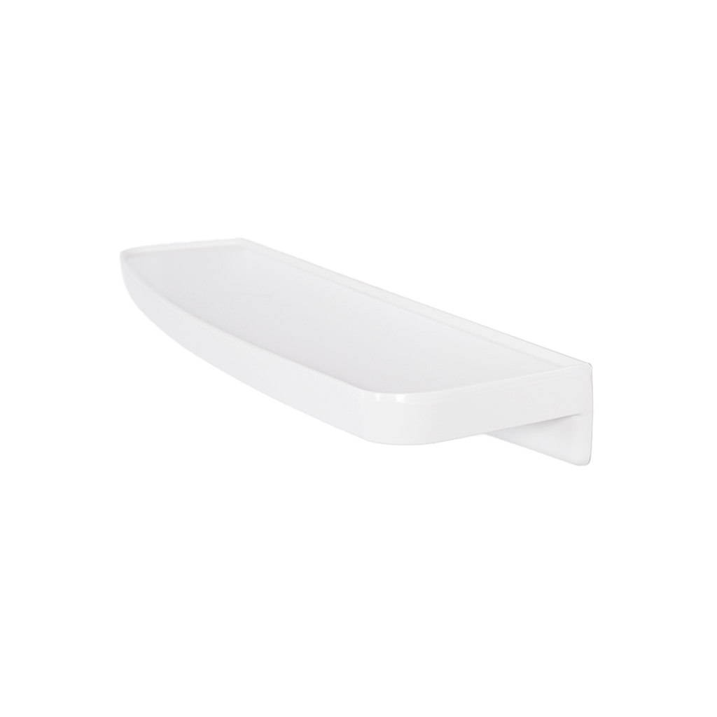 Doc M Toilet Shelf - 595mm x 135mm • 140201/WH
