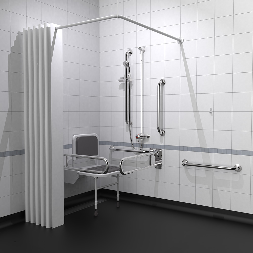 Doc M Shower Pack with Exposed TMV3 Shower Kit • NYMAS 230404