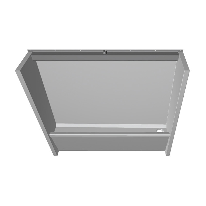 Floor-Standing Slab Urinal Pack - 1200mm, 1800mm or 2400mm