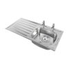Stainless Steel Inset Clinical Sink and Drainer • Healthcare Clinical Sinks