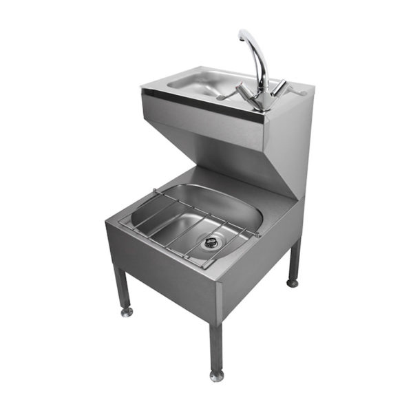 Stainless Steel Janitorial Unit and Swivel Mixer Tap • STS1001