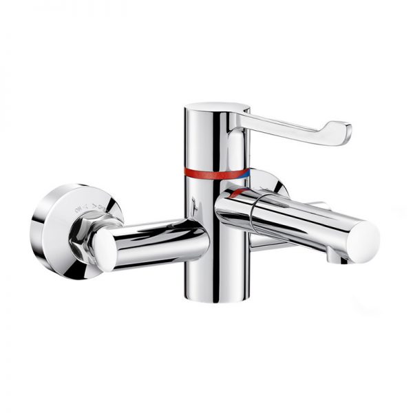 Delabie Securitherm Wall-Mounted Mixer Tap for Hospitals - H9614P