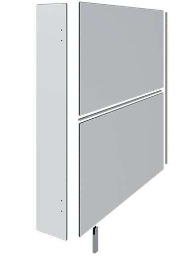 Commercial Shower Cubicle Partition Pack - Compact Laminate