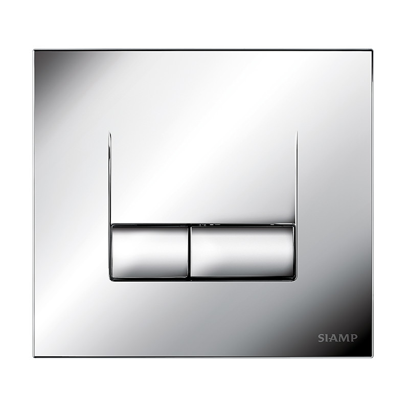 SMART Metal Flush Plate - Commercial Toilet Flush Plate • Siamp