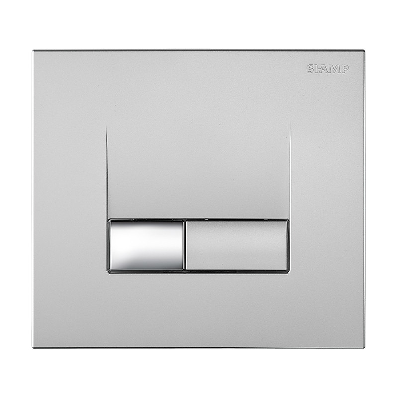 SMARTY Flush Plate - Bright Chrome or Matt Chrome • Siamp