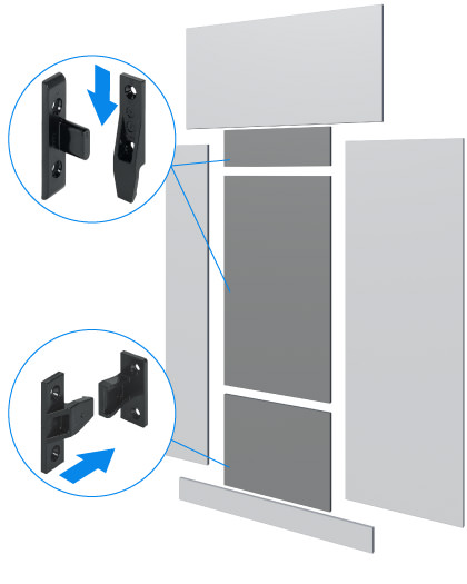 Toilet IPS Panel Pack - Express Delivery • IPS Panels by Cubicle Store