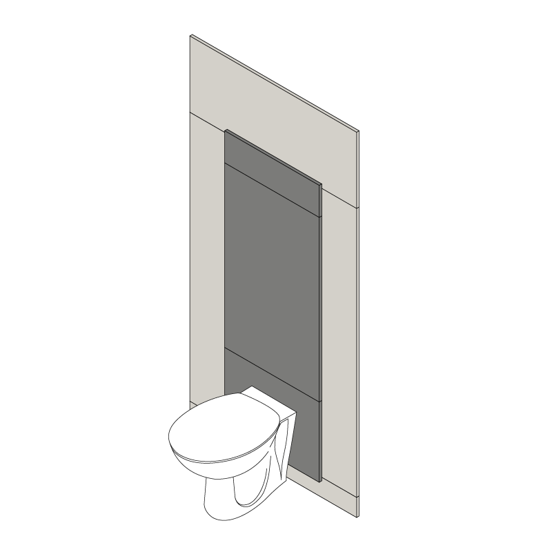 Toilet IPS Panel Pack - Express Delivery • IPS Panels by Cubicle Store
