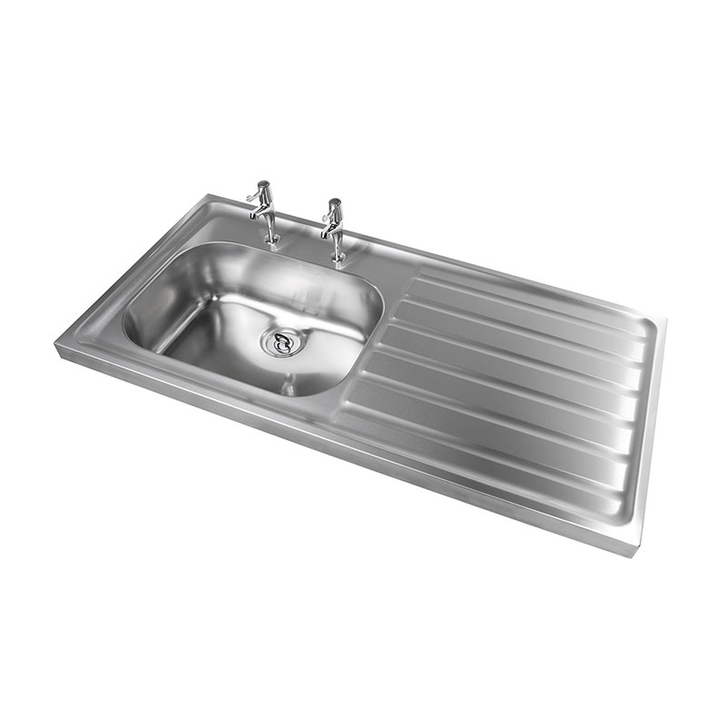 Wall-Mounted Clinical Sink and Drainer Kit [HBN ST] - Stainless Steel