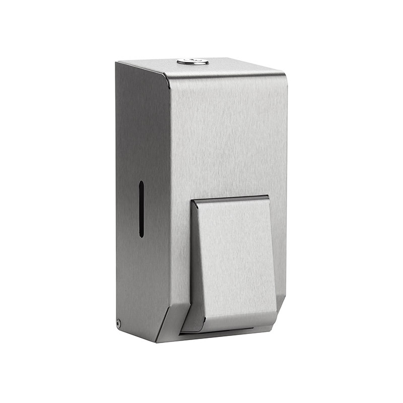 Stainless Steel Compact Soap Dispenser (400ml) - Washroom Collection